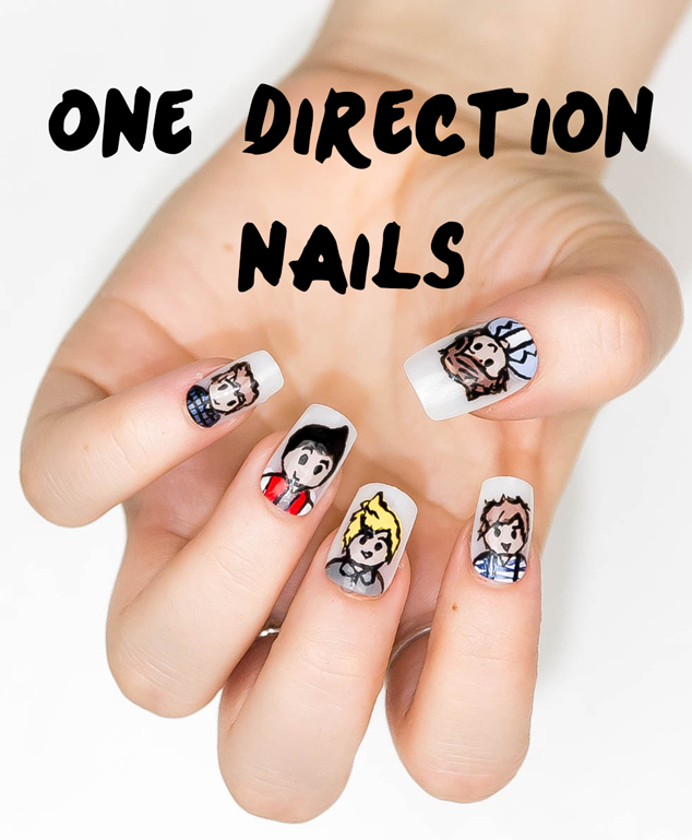 1D Nail Designs Video Tutorial