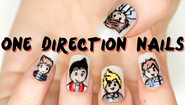 1D Nail Designs Video Tutorial
