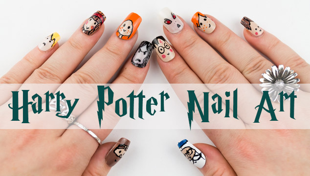 Nail Polish Designs - Harry Potter Characters Tutorial - Strikeapose