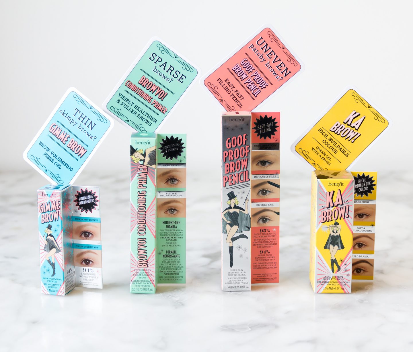 New Benefit Brow Collection - Strikeapose
